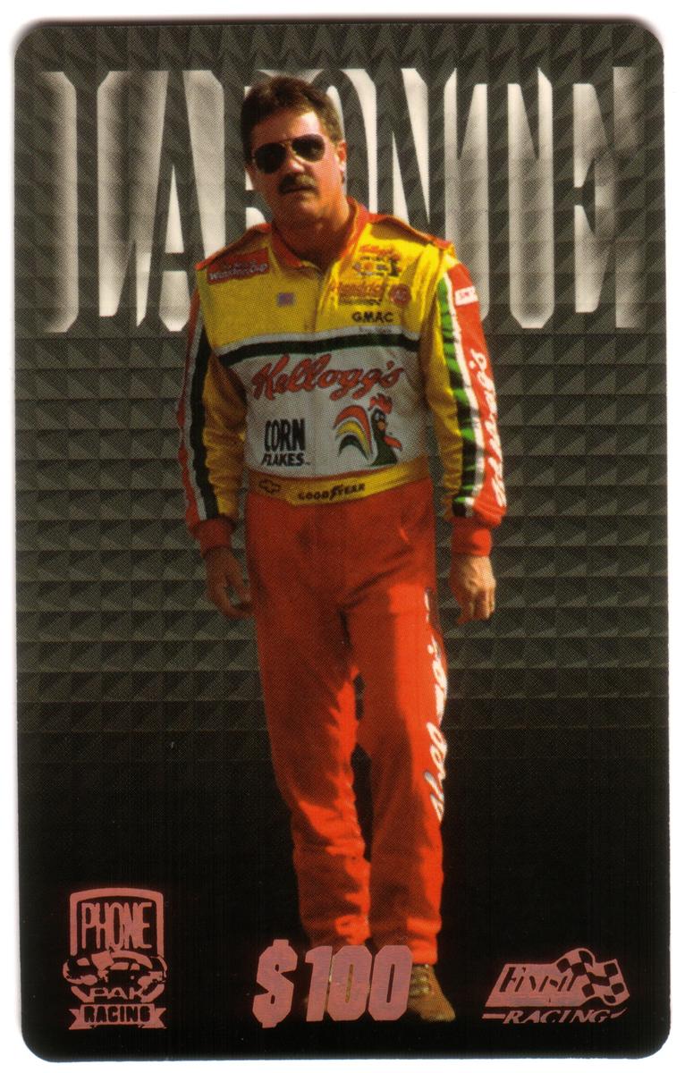 Phone Cards For Collectors - Dale Earnhardt themed phone card with ...