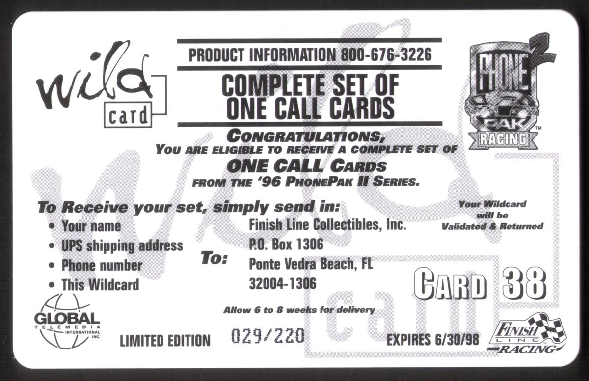 Phone Cards For Collectors - Collectible Phone Cards - setof, Sports ...