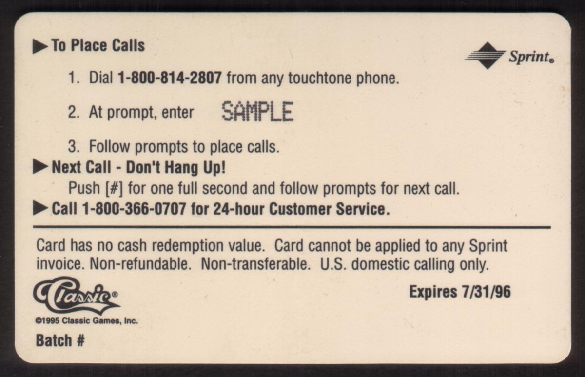 Phone Cards For Collectors - Collectible Phone Cards - Sports: Baseball ...